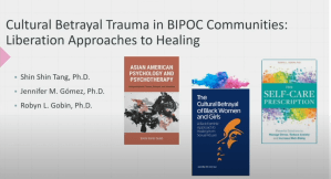 Cultural Betrayal Trauma Theory – Jennifer M. Gómez, Ph.D.