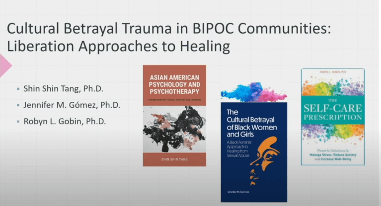 Cultural Betrayal Trauma Theory – Jennifer M. Gómez, Ph.D.